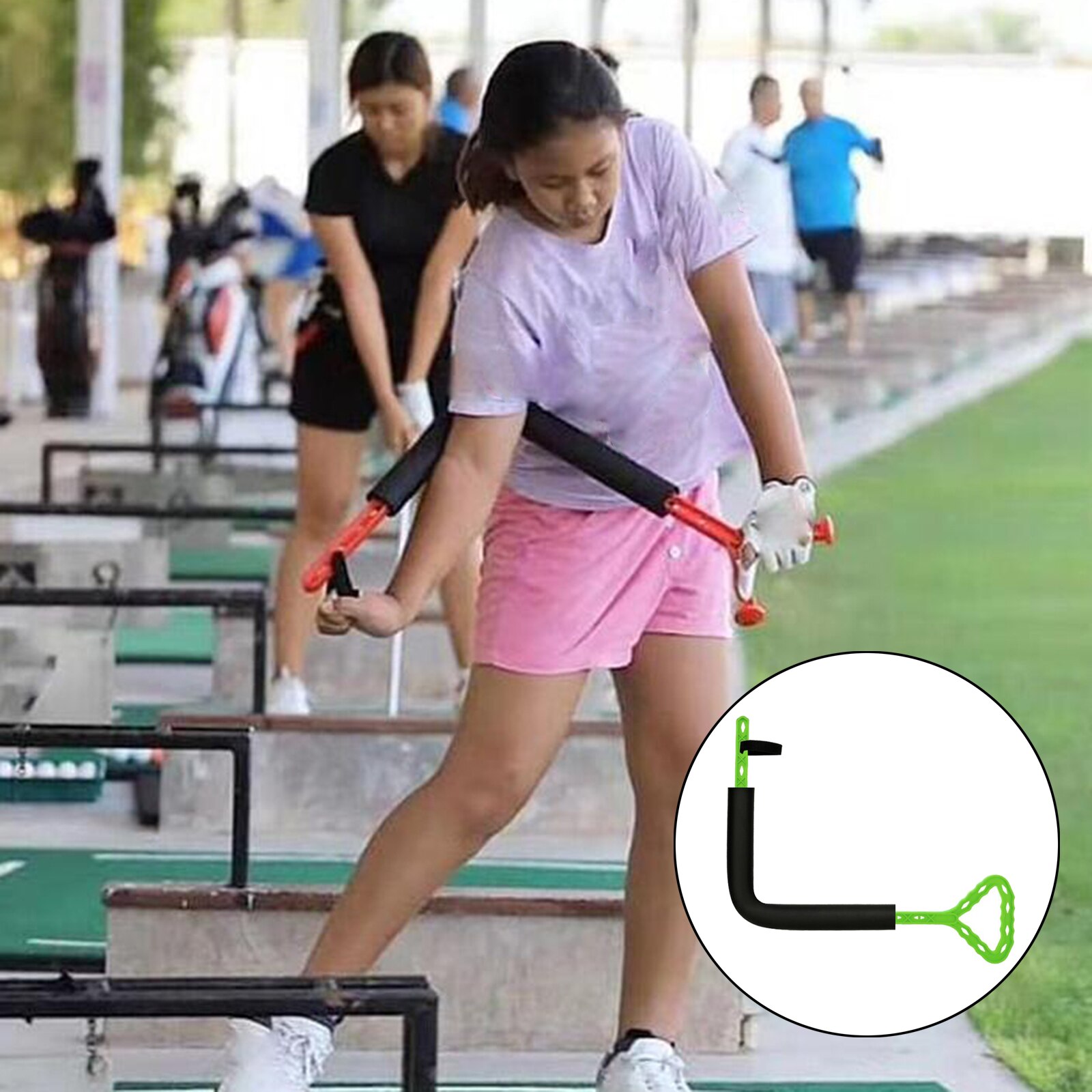 Golf Swing Trainer Aid Verstelbare, Draagbare Golf... – Vicedeal