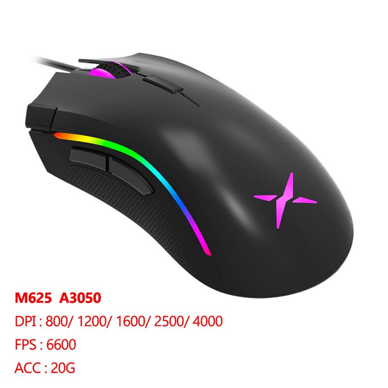 Delux M625 Wired 7D Gaming Mouse Ergonomic PMW3360... – Vicedeal