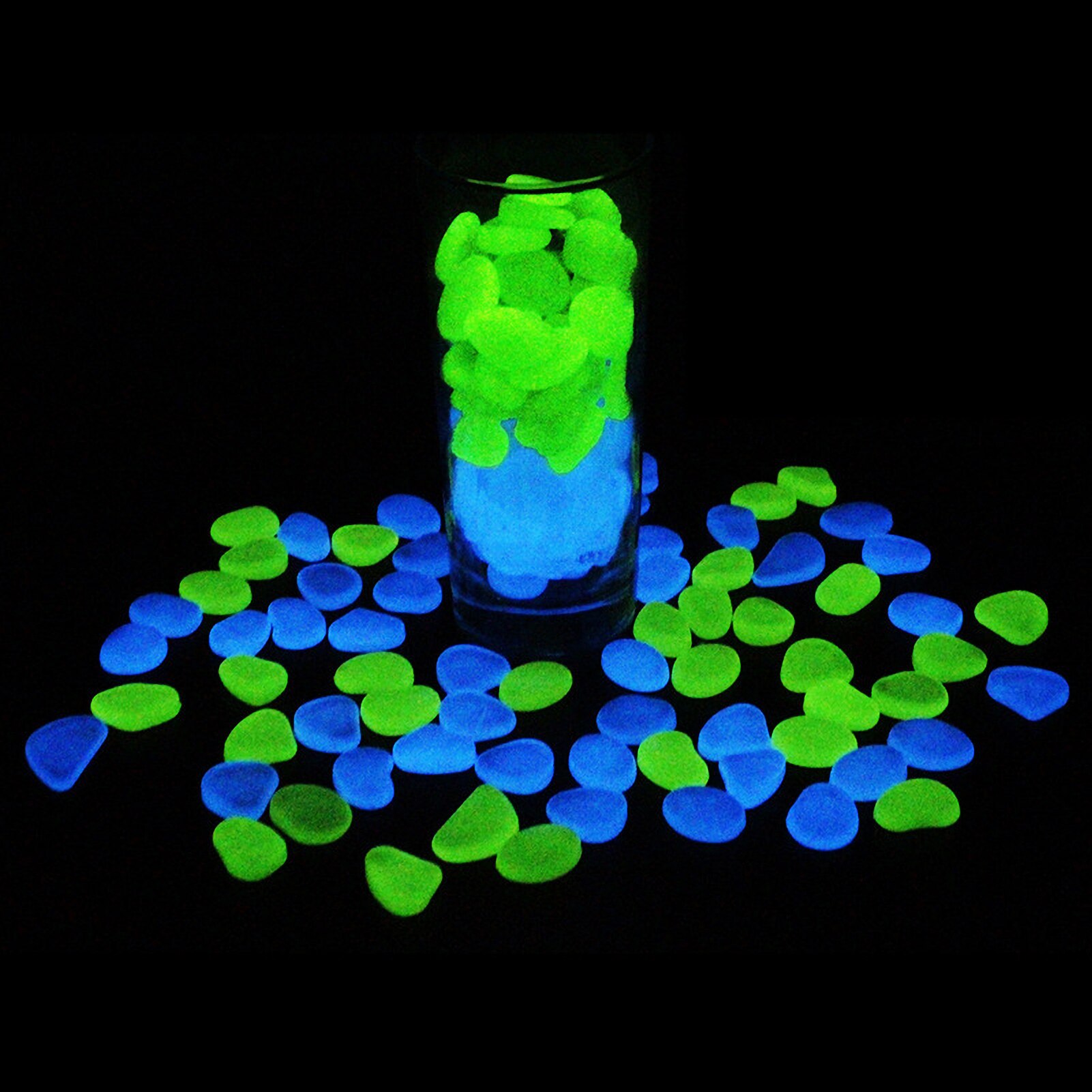 100Pcs Luminous Pebble Multi-purpose Decorating Ga... – Grandado