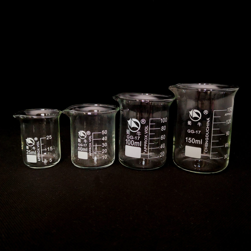 1PC 25ml à 2000ml basse forme haute Borosilicate v... – Grandado