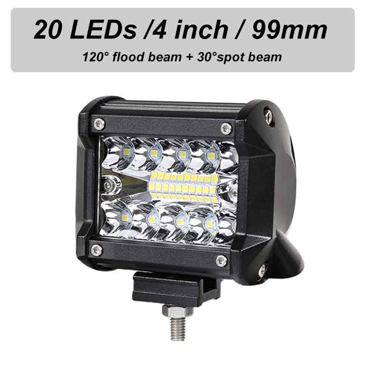 Nlpearl 3- række led bar 4-20 tommer led lys bar/a... – Vicedeal