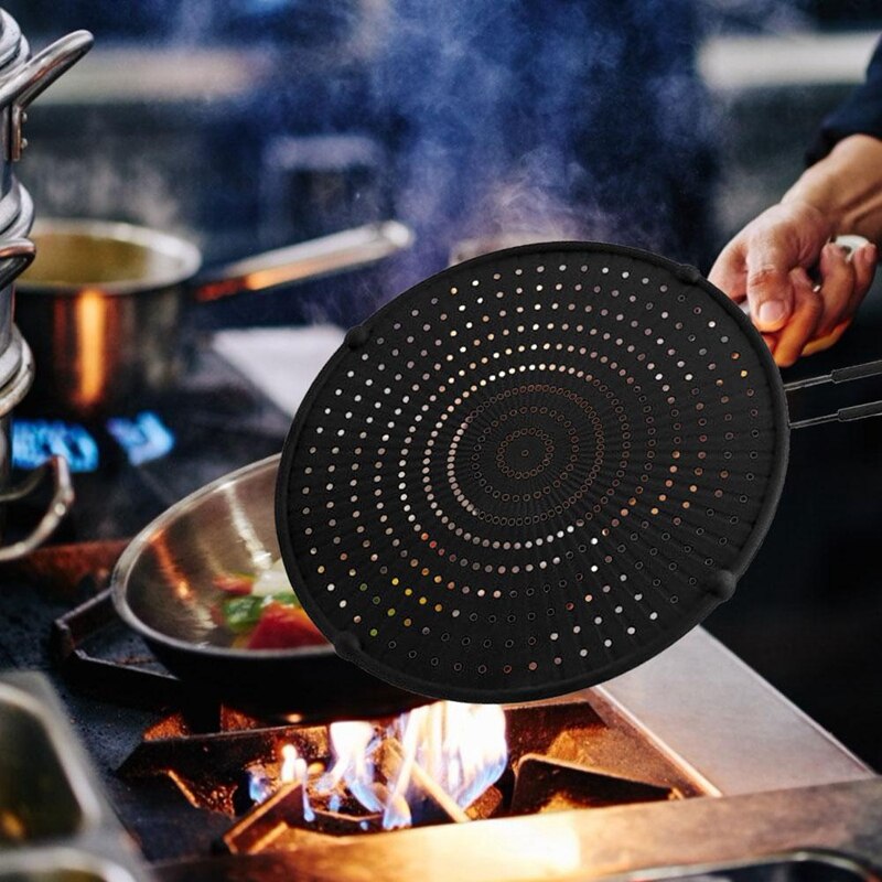 32cm Silicone Splatter Sn Guard Nonstick Oil Greas... – Vicedeal