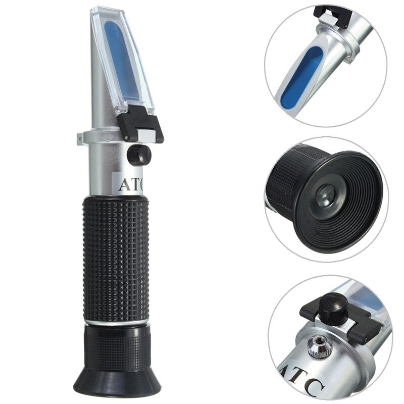 Refractometer Beer Brix Wort Sugar Alcohol 0~32% 1... – Grandado