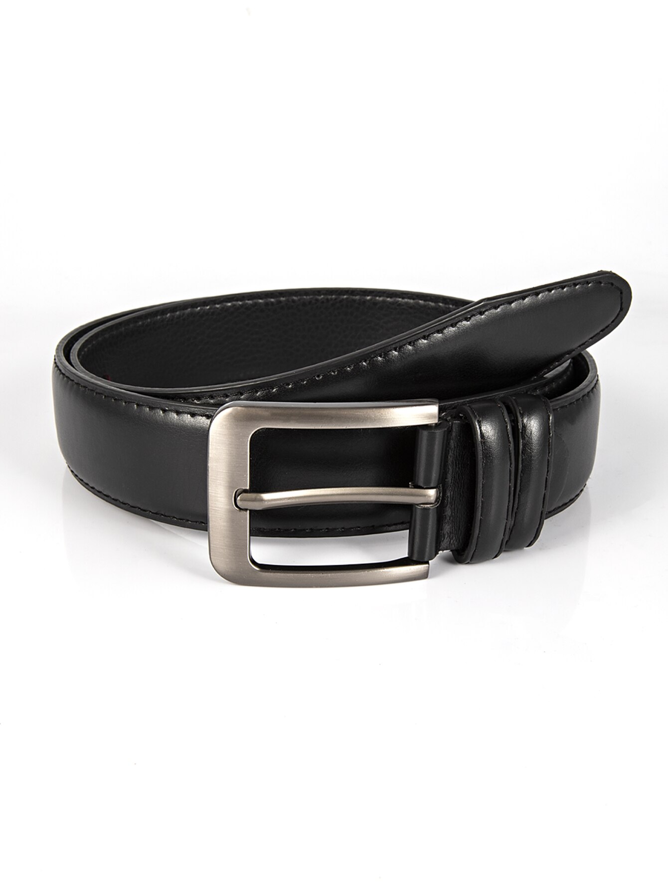 Square Buckle Black Business Belt Men's Belt – Grandado