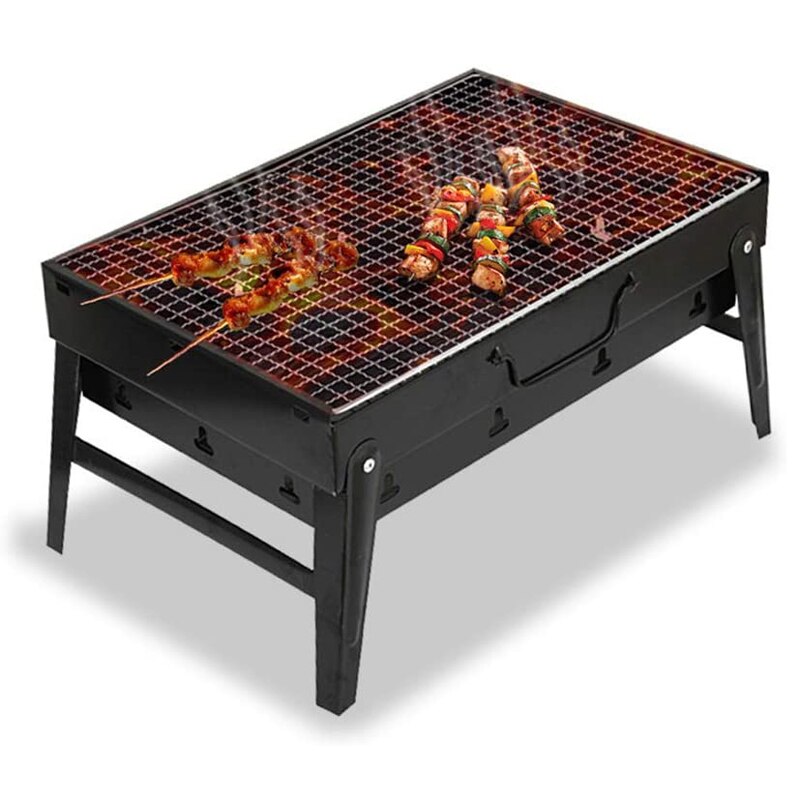 Foldable BBQ Grill Outdoor Household Portable Barb... – Vicedeal