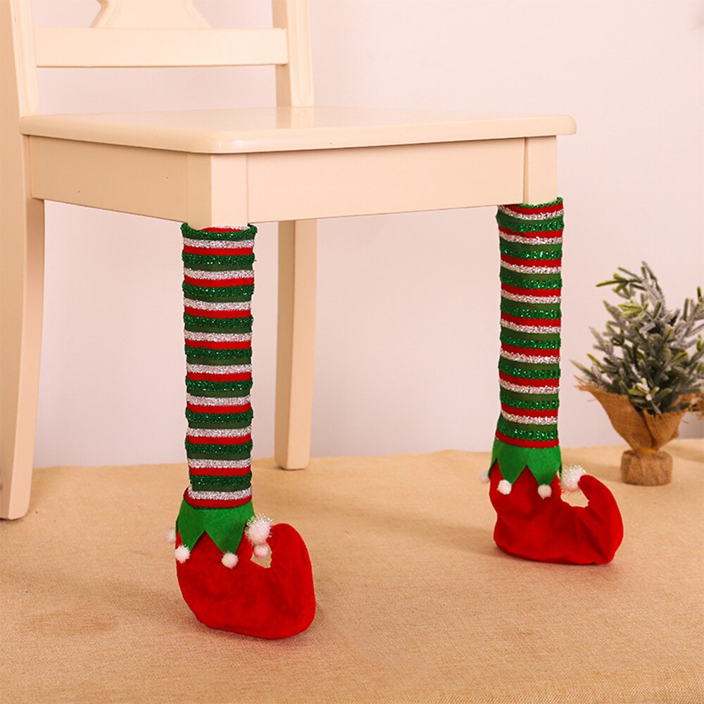 1pcs Christmas Decor Elastic Elves Table Chair Leg... – Vicedeal