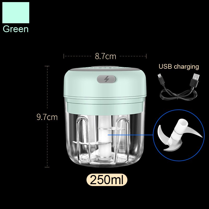 Mini Electric Garlic Masher Sturdy Durable Mini Cr... – Grandado