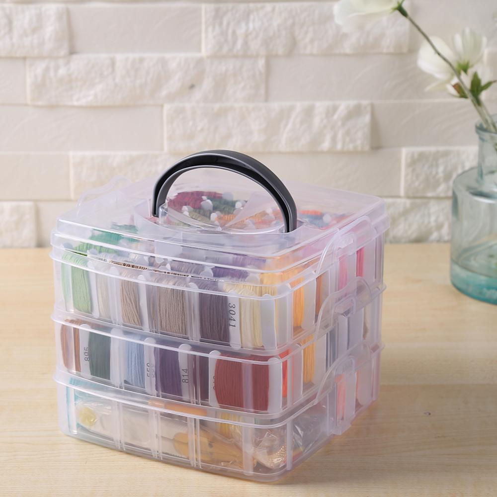 Sewing Floss Box Set 192 Colors Cross Stitch Embro... – Grandado