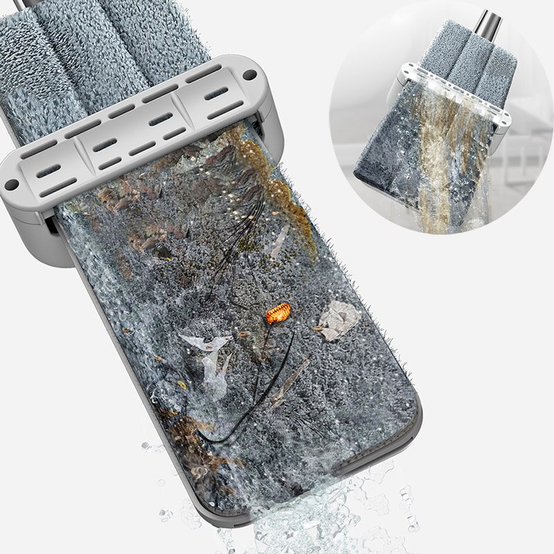 Magic Squeeze Mop Lui Gratis Hand Mop Voor Wassen ... – Grandado