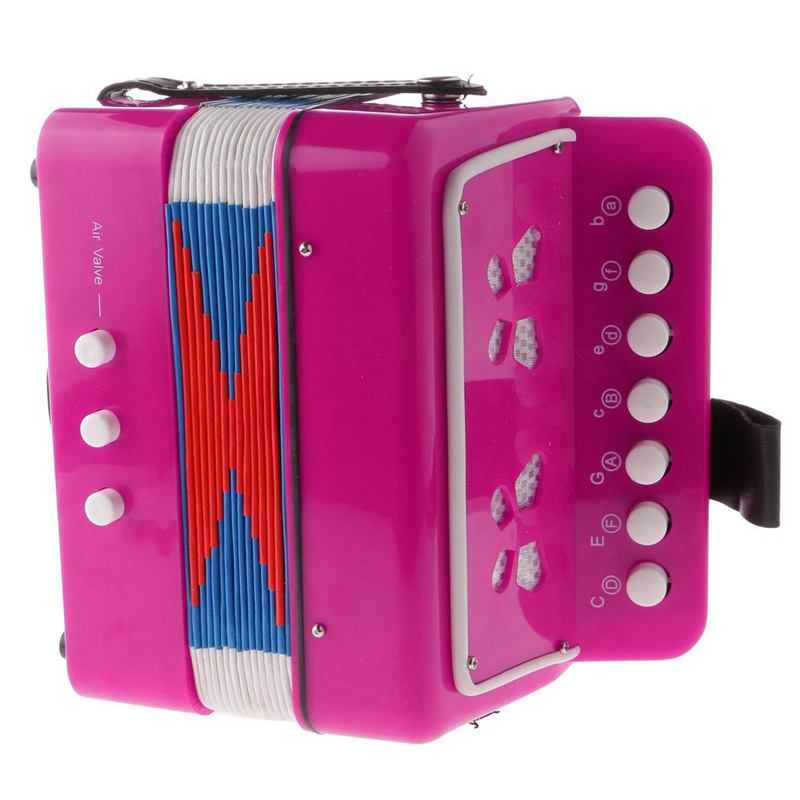 7 -knapps dragspelsinstrument nyckel dragspel peda... – Vicedeal