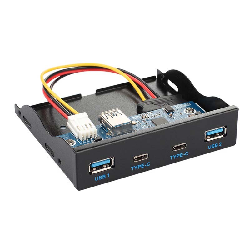 3,5 ''2 USB3.1 Typ-C + 2 USB 3.0 EINE Hub ... – Vicedeal