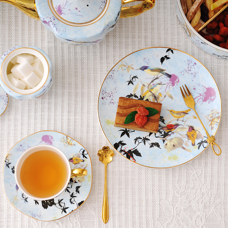 Luxury Dinner Plate Set Porcelain Porcelain Plates... – Grandado