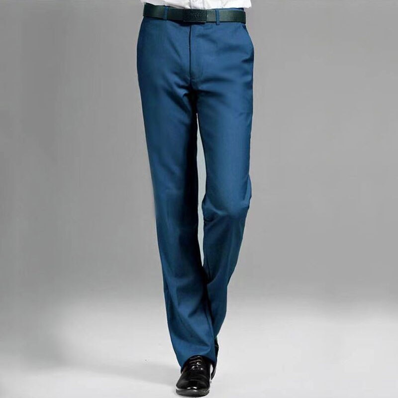 Men's Flared Trousers Formal Pants Bell Bottom Pan... – Grandado