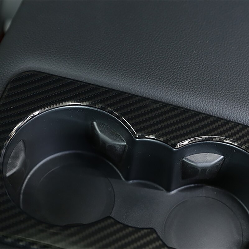 Carbon Fibre Rear Seat Water Cup Holder Panel Cove... – Grandado