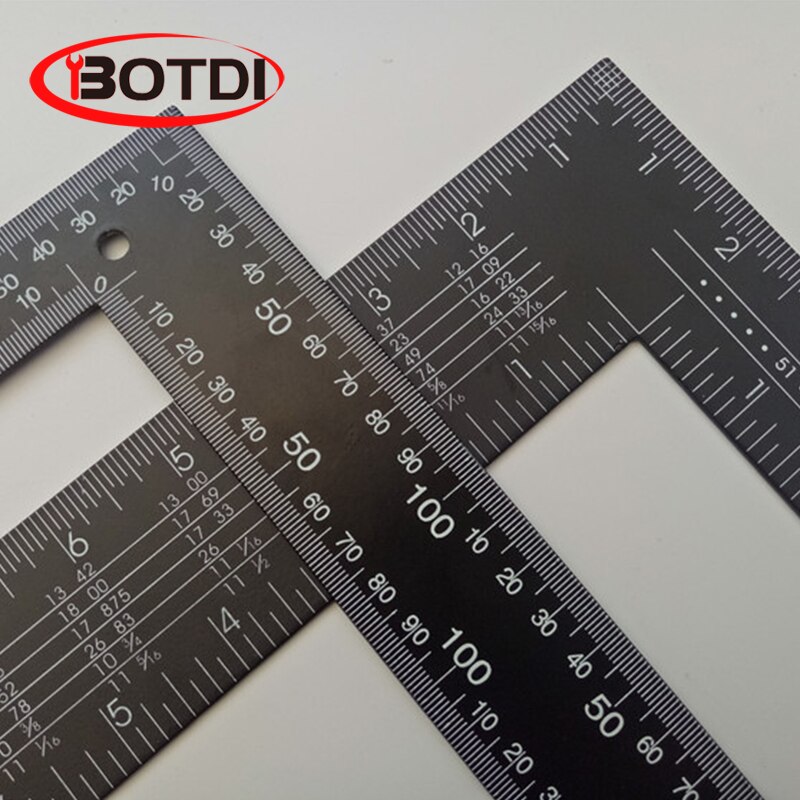 90 degree right angle square ruler measuring angle... – Vicedeal