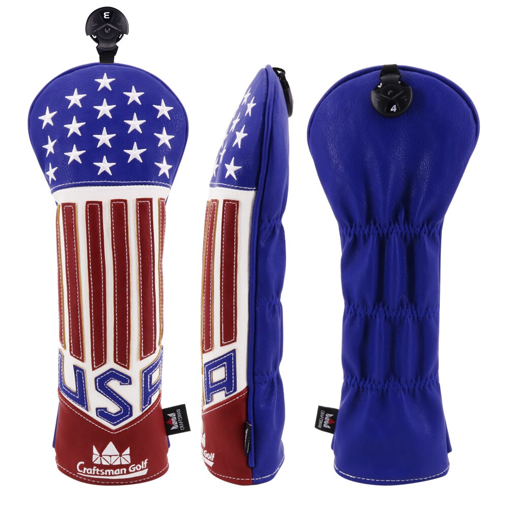 Craftsman Golf Wood Head Covers Headcover Fairway ... – Grandado