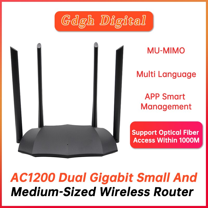 Ac1200m trådløse wifi router understøtter ipv 6 hj... – Vicedeal