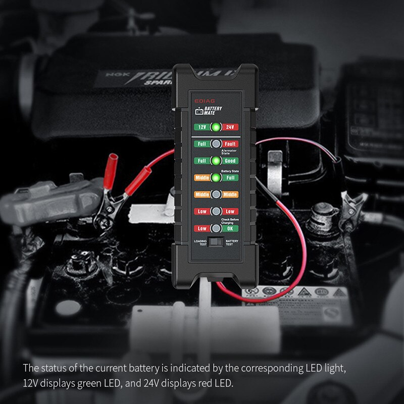 12V 24V próbnik samochodowy zasilanie prądem zmien... – Grandado