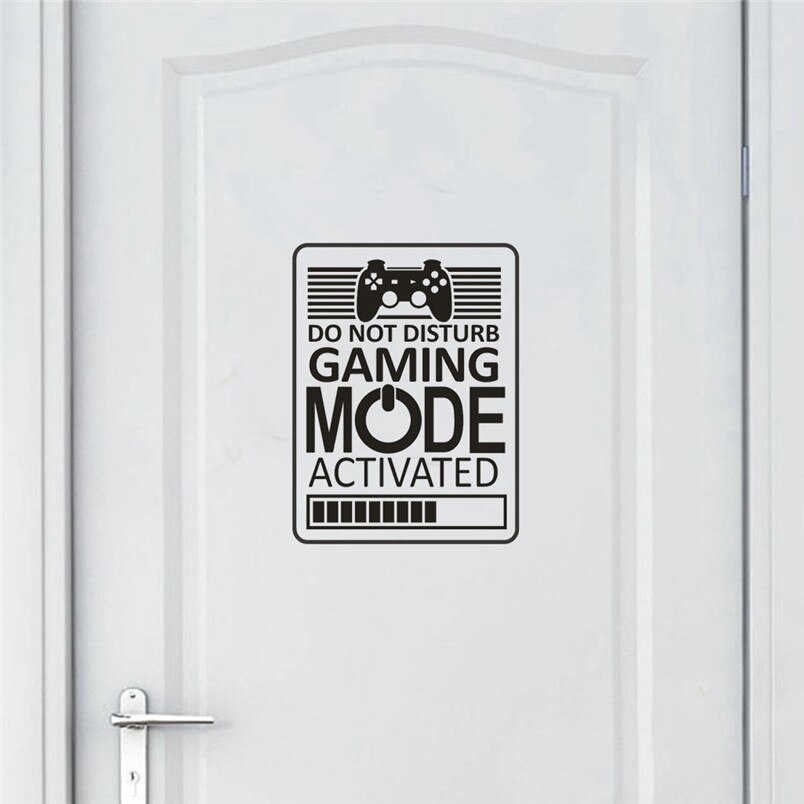 English alphabet Gaming Wall Stickers DIY Removabl... – Grandado