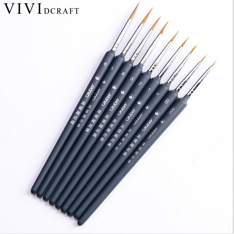 10pcs/Box Artists Brushes Brush Pen For Sketched L... – Vicedeal