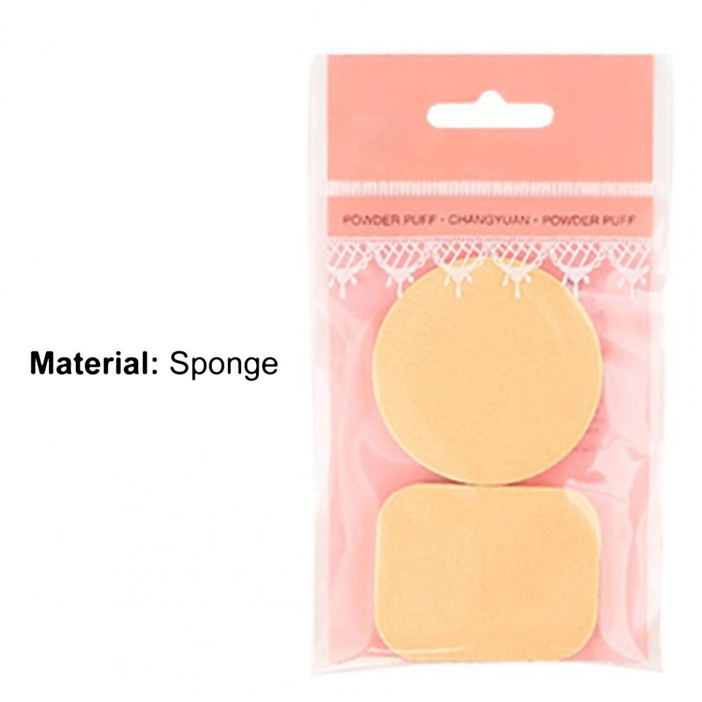 2Pcs/Set Useful Sponge Puff Smooth Wet Dry Dual Us... – Grandado