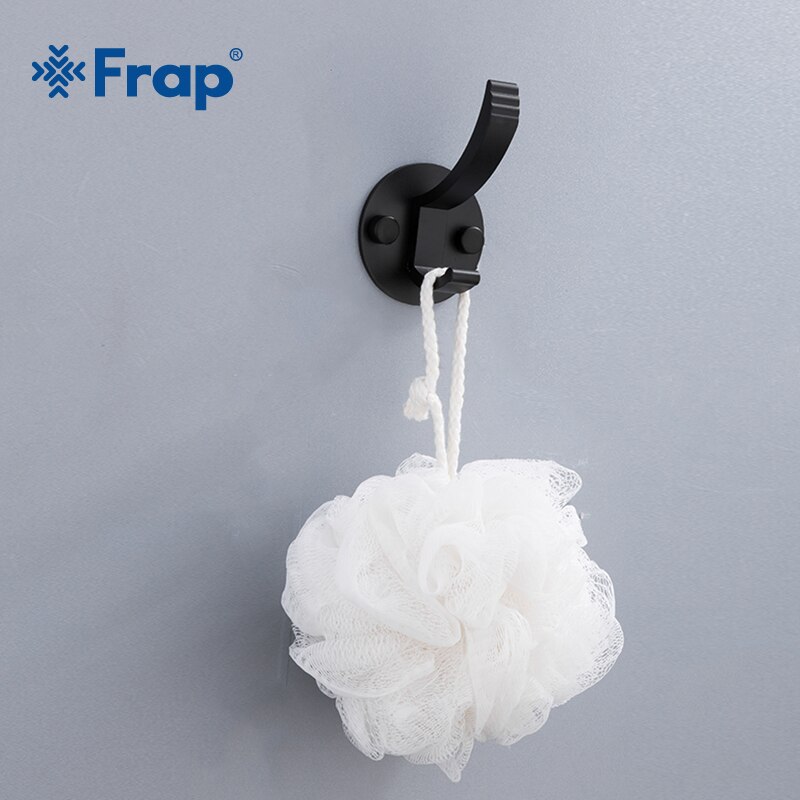 FRAP Classic Space Aluminum Hook Bathroom Towel Ho... – Grandado