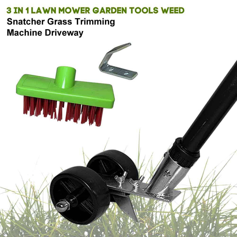 3 In 1 Garden Tools Lawn Mower Driveway Quick Remo... – Grandado