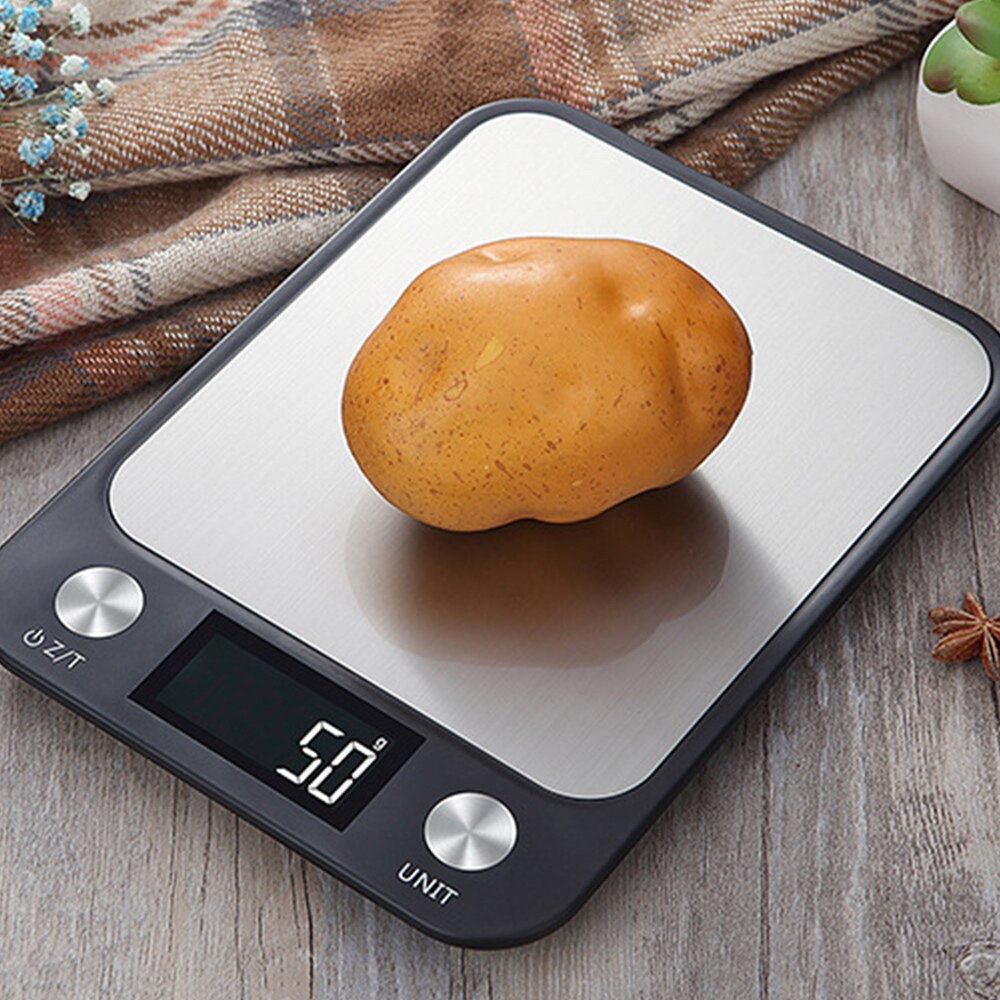 Battery Black 10kg/1g-stainless Steel Kitchen Scal... – Vicedeal