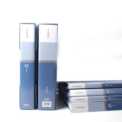 Office Stationery Business A4 Clear Book 20/30/40/... – Vicedeal