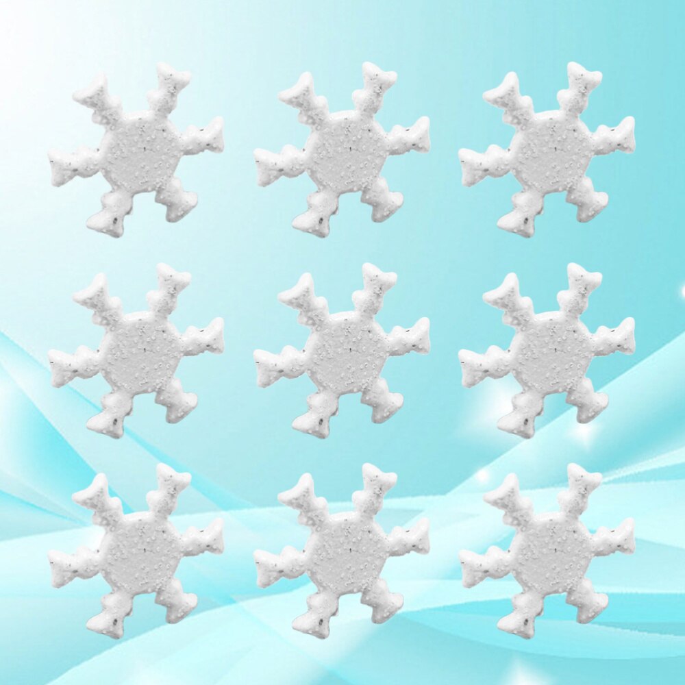 50 Pcs Sneeuwvlok Brads Scrapbooking Versiering Fa... – Grandado