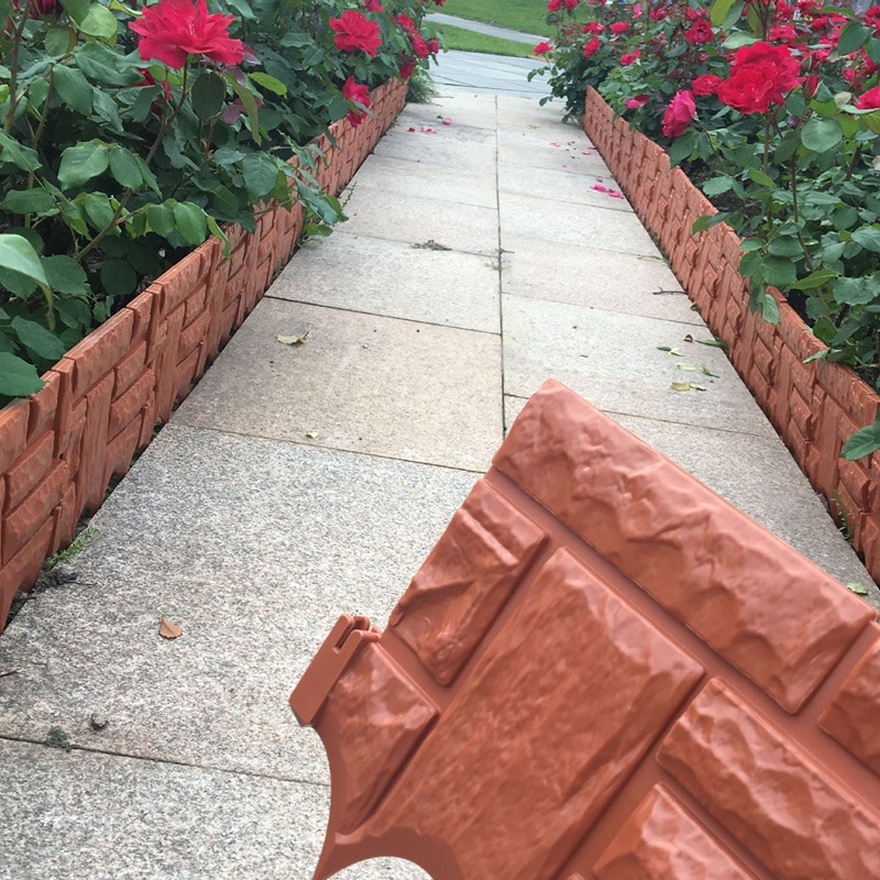 Garden Fence Outdoor Fence Landscape Fence Lace Ed... – Grandado