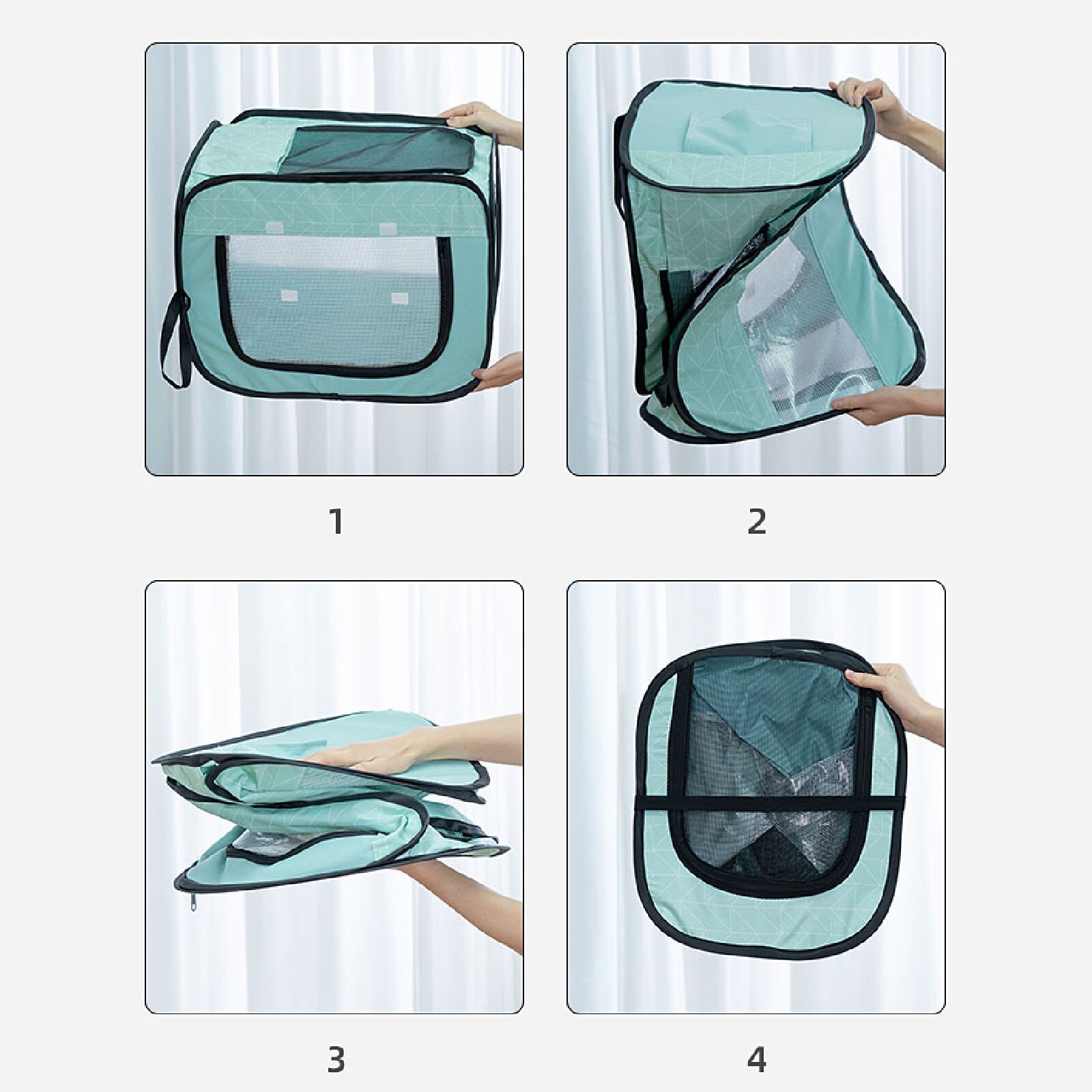 Portable Pet Drying Box Folding Square Tent Bath H... – Grandado