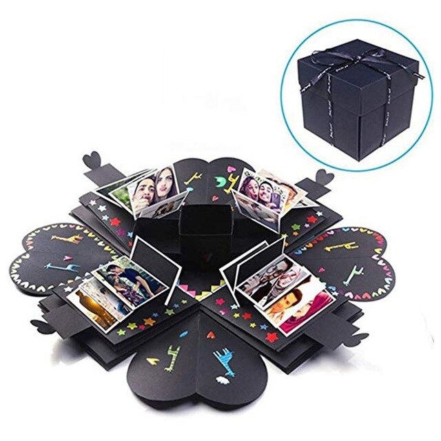 DIY Accessories Red Explosion Box Assembly Handmad... – Vicedeal