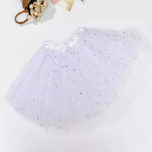 Kids Baby Star Glitter Dance Tutu Skirt For Girl S... – Grandado