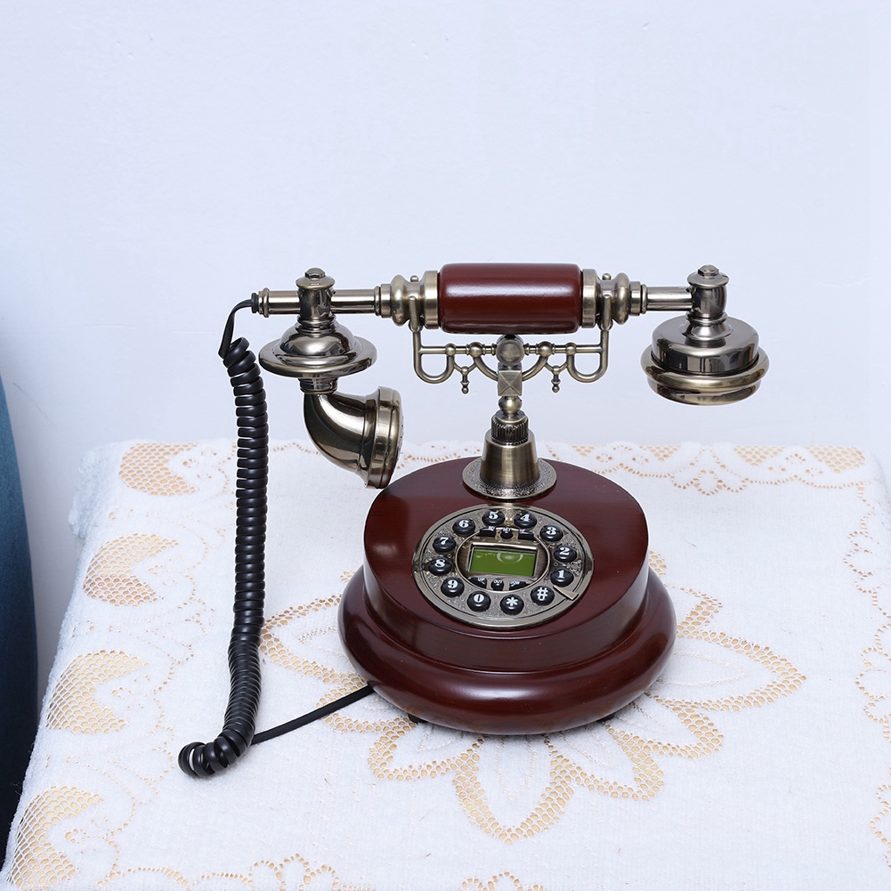 Retro Landline Phone European Old Fashioned Corded... – Vicedeal