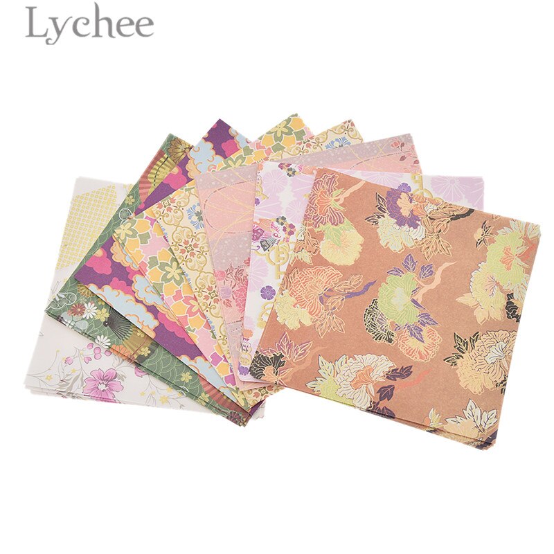 Lychee Life 72pcs Japanese Style Square Origami Pa... – Grandado