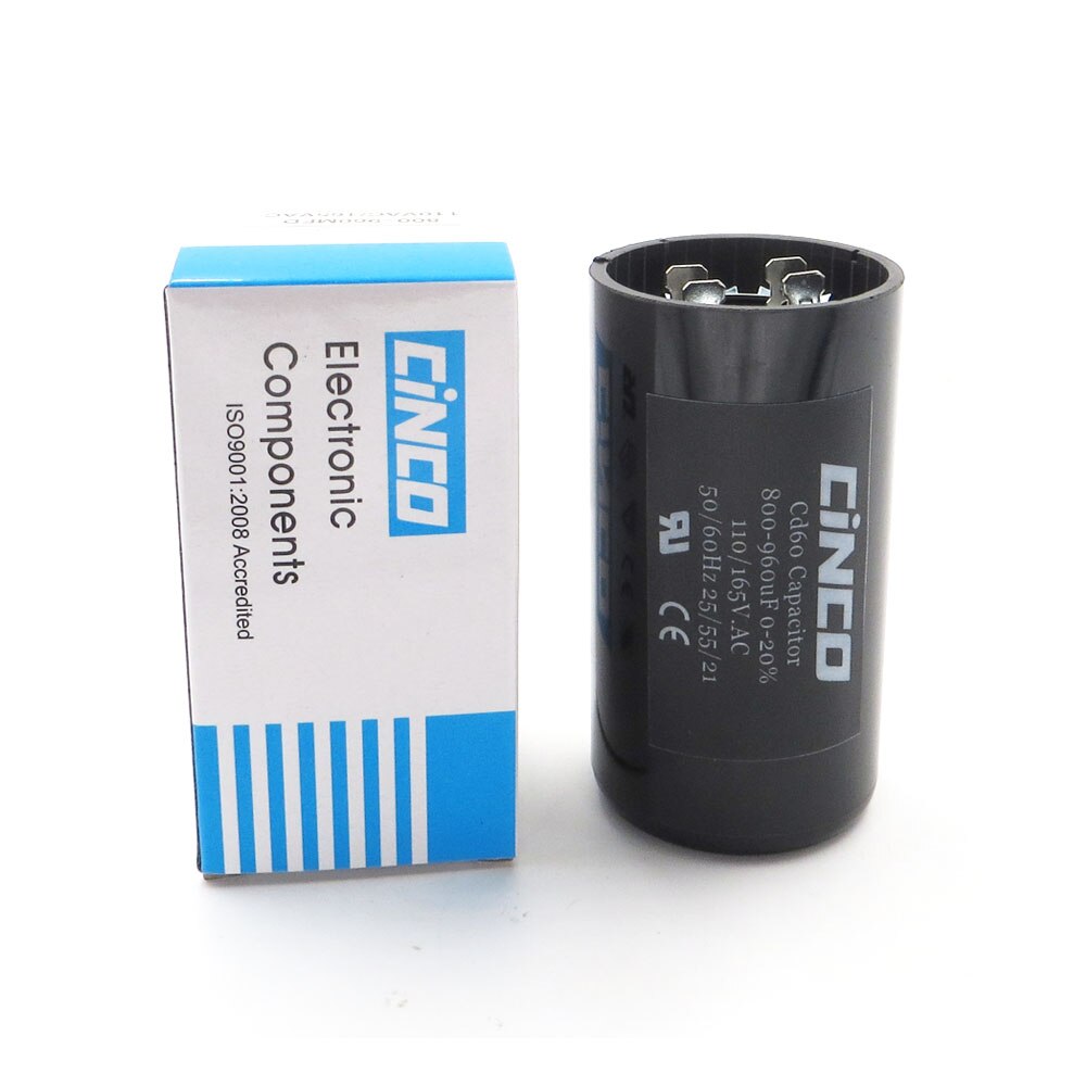 800-960uF 110V 125V 165V CD60 Motor Start Capacito... – Grandado