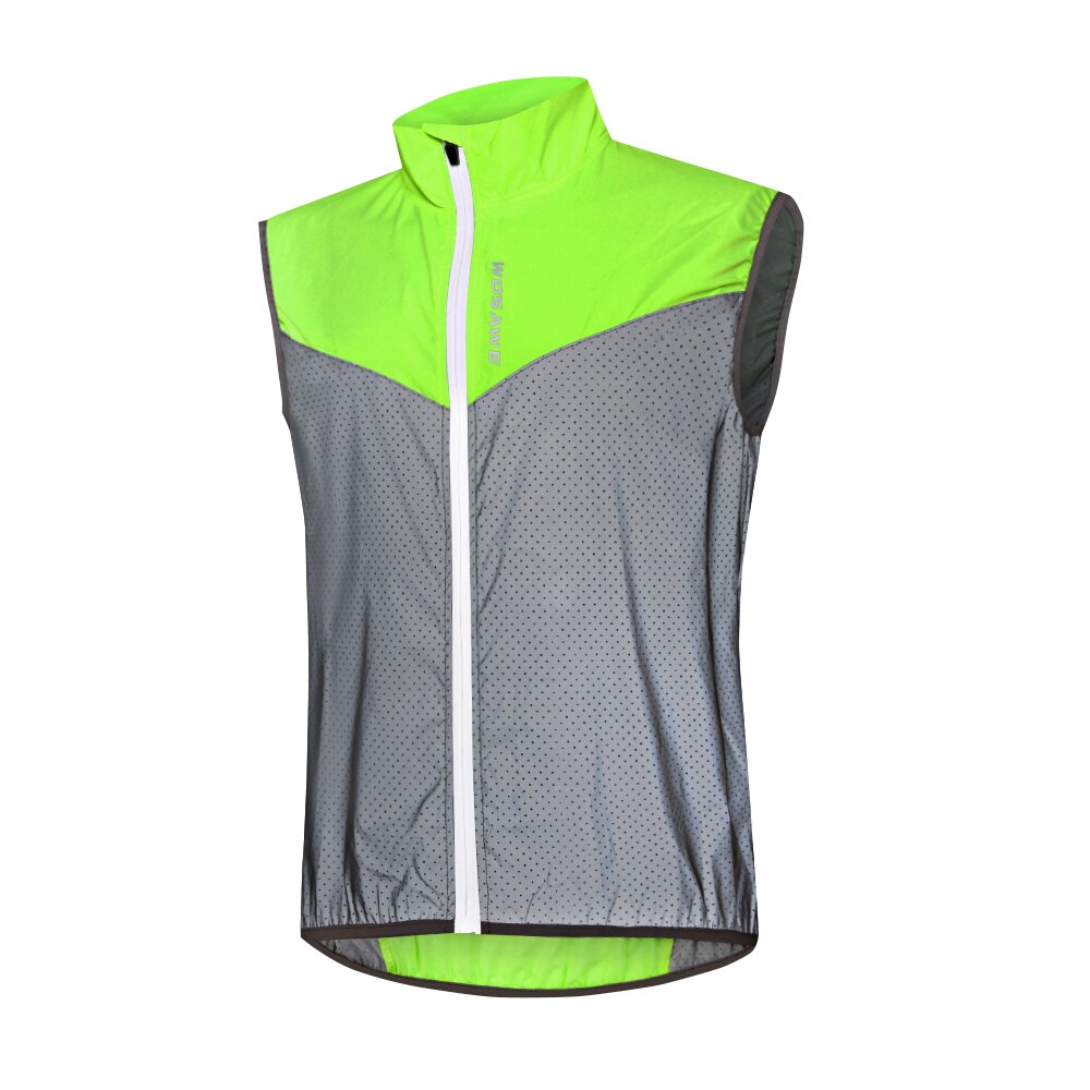 WOSAWR High Visibility Cycling Windbreaker Windpro... – Vicedeal