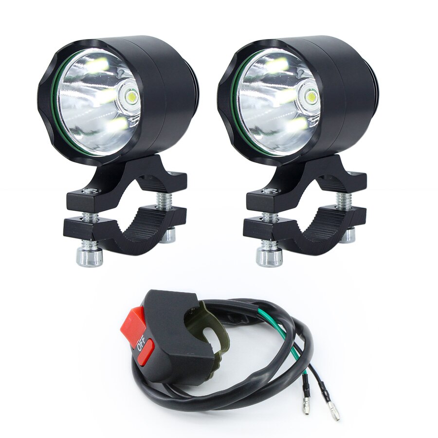 Pair Led motorcycle Fog light MINI Size front auxi... – Vicedeal
