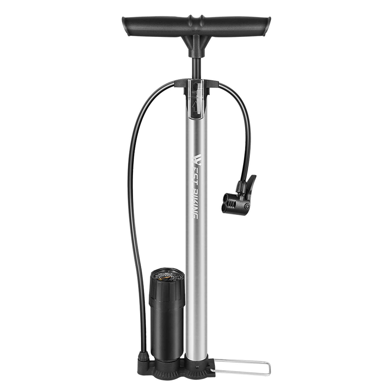 Bicycle Floor Pump 160PSI Bike Air Pump Presta &am... – Grandado