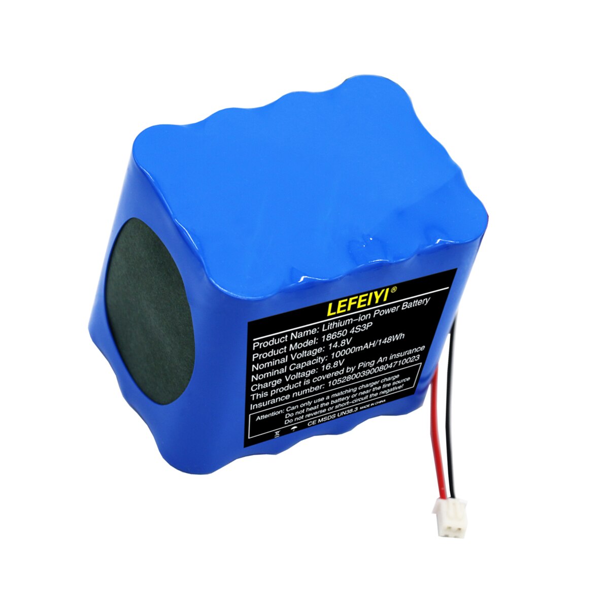 LEFEIYI 4S3P 14.8V/16.8V 10000mAh 18650 Li-iom Bat... – Grandado