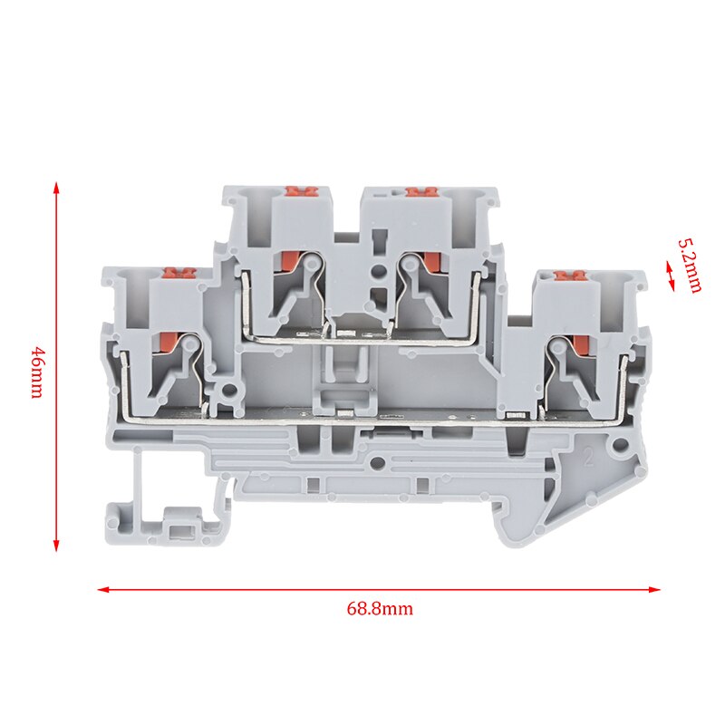 5pcs Terminal Block PTTB-2.5 Electrical Wiring Con... – Vicedeal