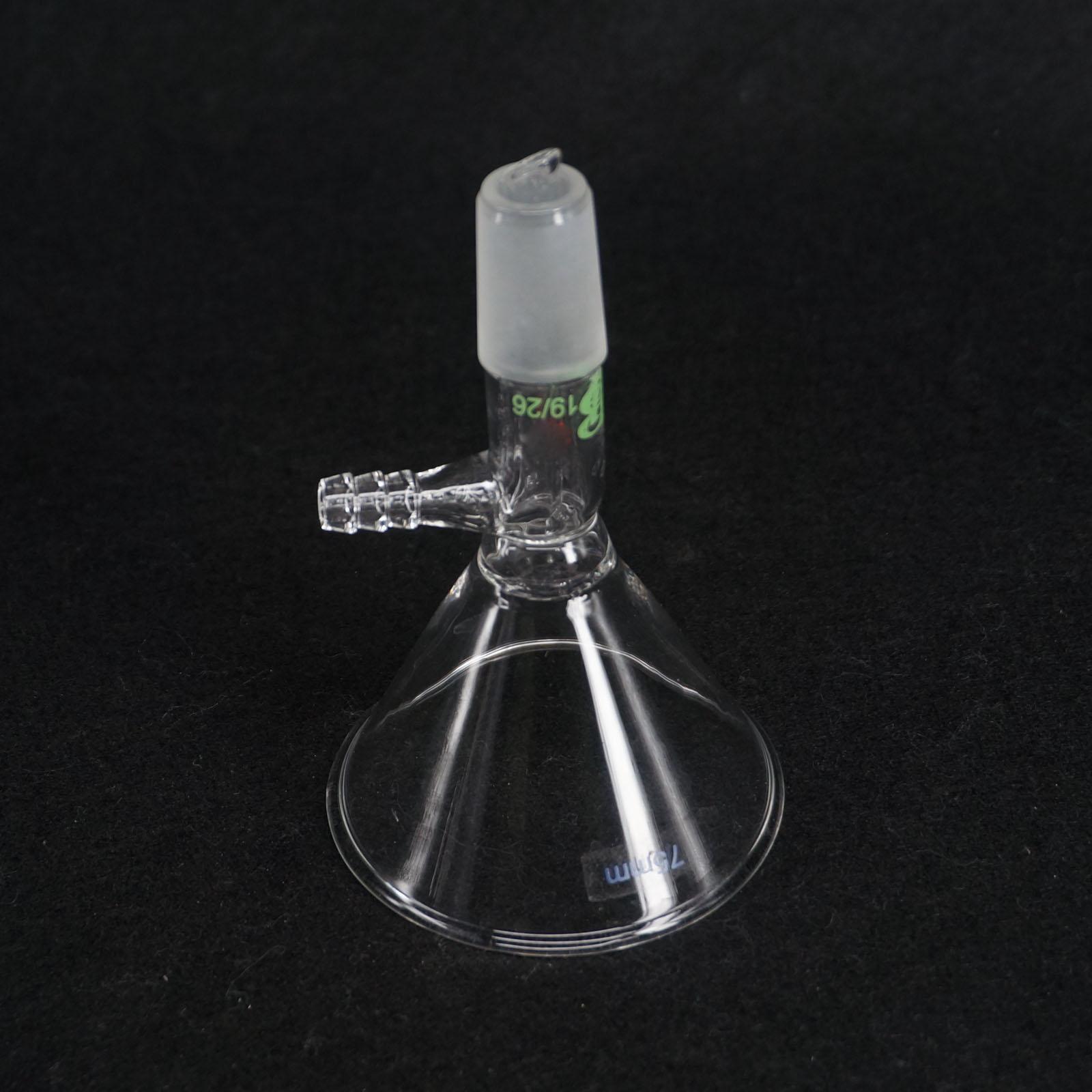 19/26 Joint 75mm Funnel O.D Lab Glass Conical Filt... – Grandado
