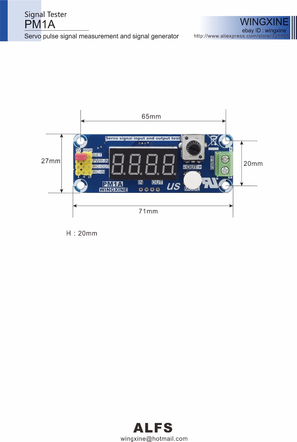 , PM1A servo signaal meting en de stuurinrichting ... – Vicedeal