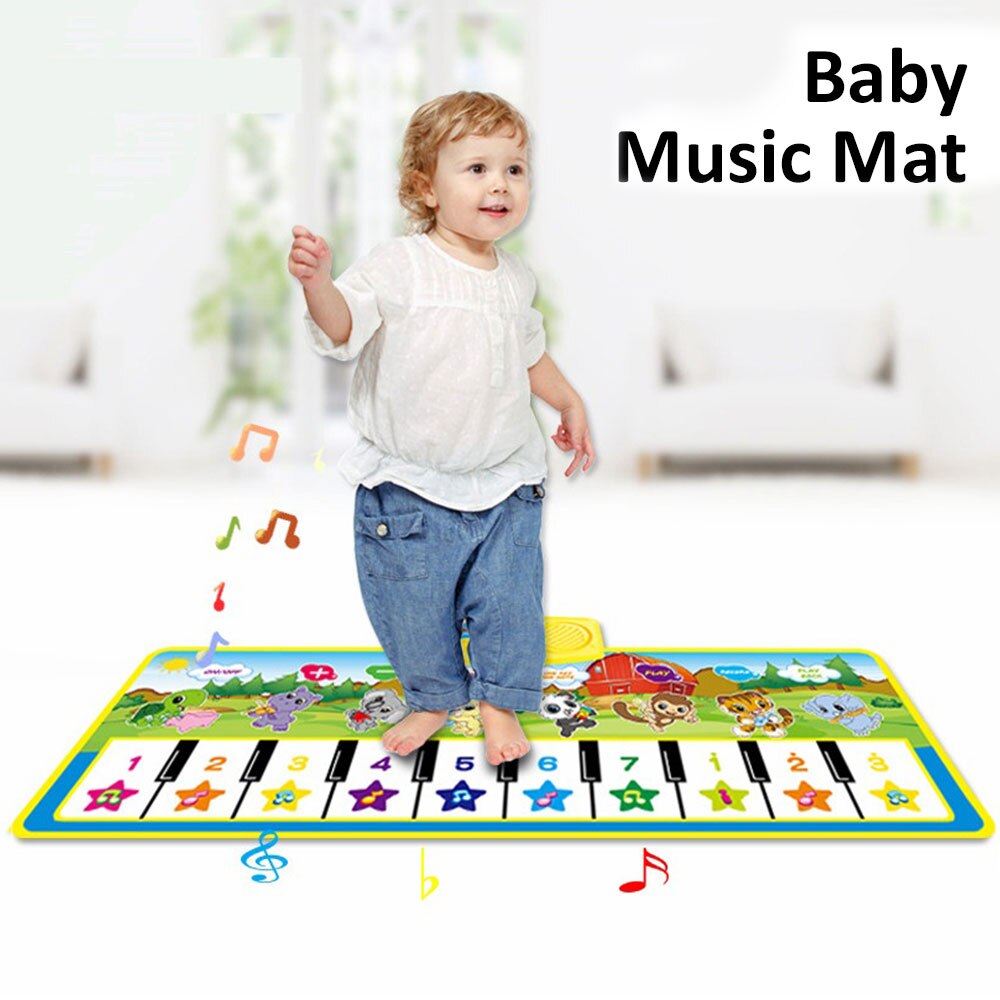 100X36Cm Baby Musical Mat Met Voice Piano Spelen T... – Grandado