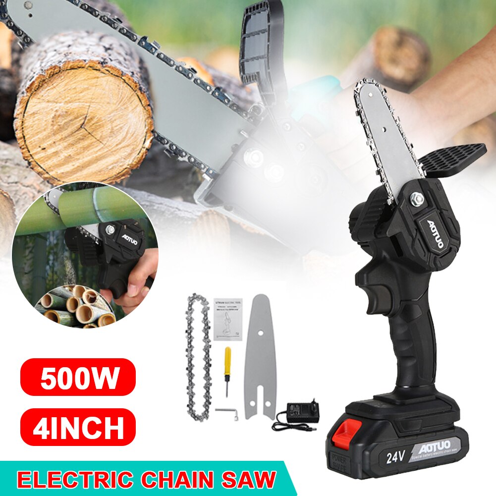 550W Chainsaw Rechargeable Chainsaw Small Handheld... – Vicedeal