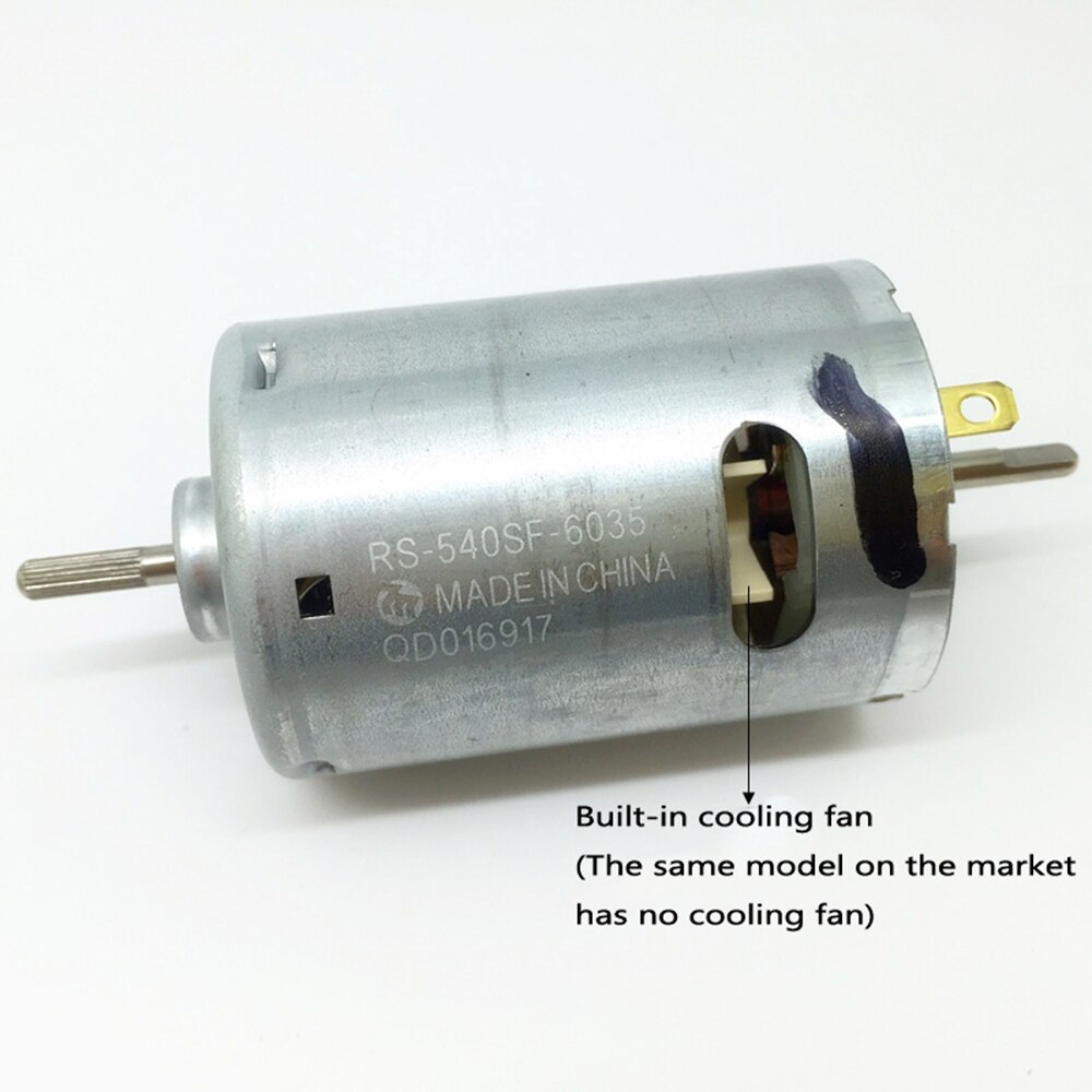 Mabuchi Motor Double-headed Shaft Micro RS-540SF-6... – Vicedeal