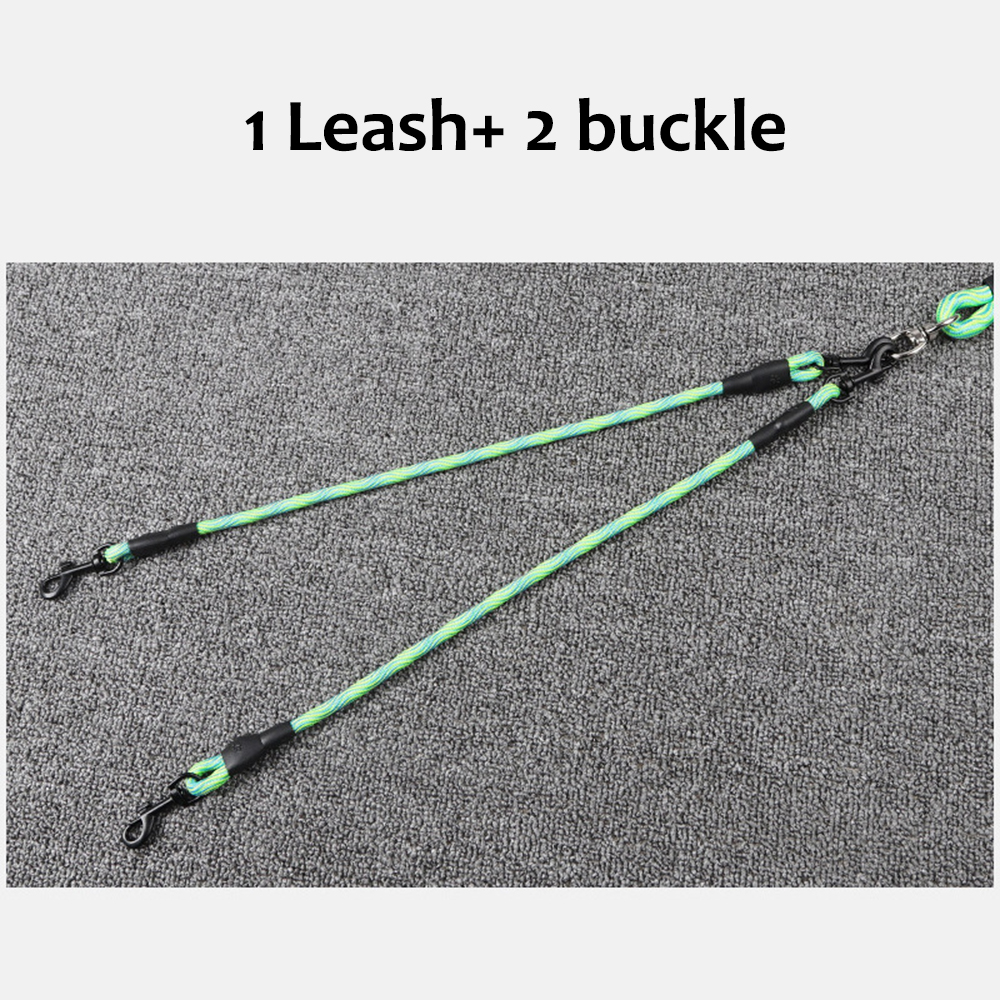 Nylon Hondenriem 2 Manier Geen-Wirwar Triple Paar ... – Grandado