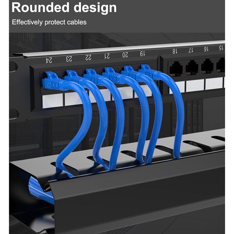 ! 19-Inch Cabinet 12 Stalls 1U Network Rack Cable ... – Grandado