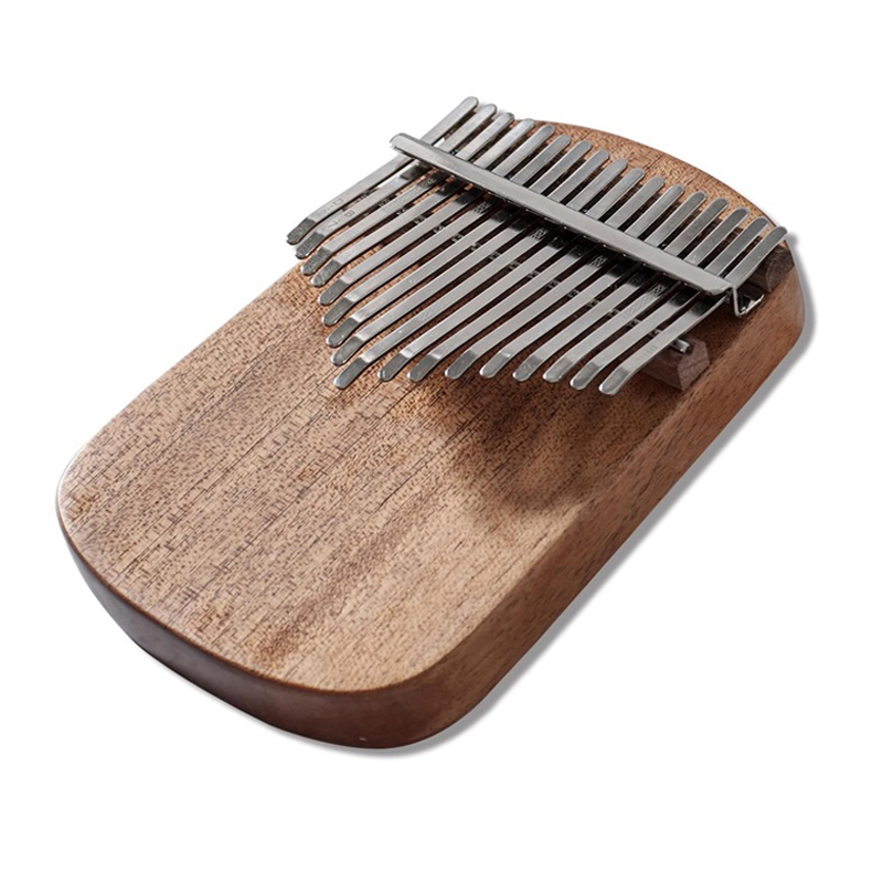 17 Key Kalimba Single Board Thumb Piano Solid Maho... – Grandado